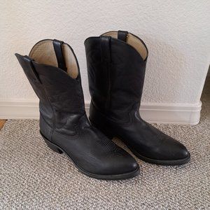 Durango | Shoes | Mens Durango Oiled Black Leather Western Style ...